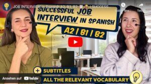 Job Interview in Spanish (A2, B1, B2) 📋🏆